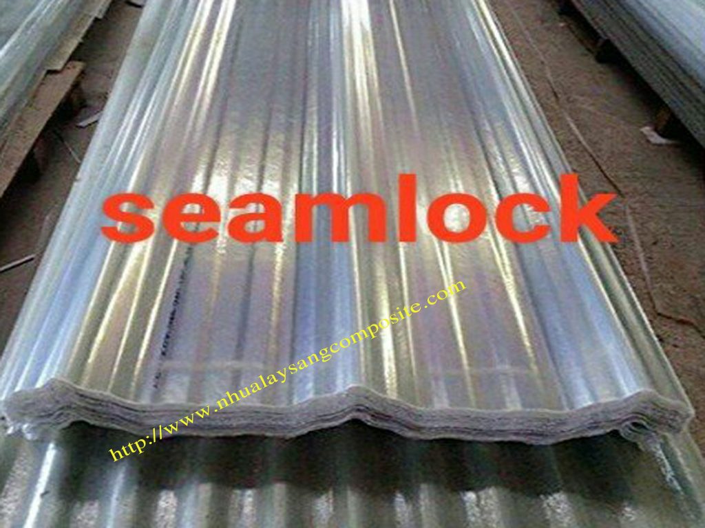 Plastic roofing sheet takes bright industrial wave seamlock - Công Ty ...